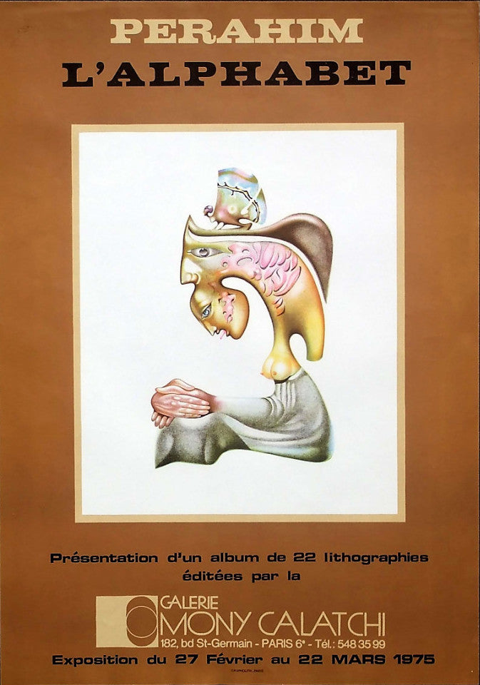 Jules Perahim - L'Alphabet, Galeria MonyCalatchi | Artiss